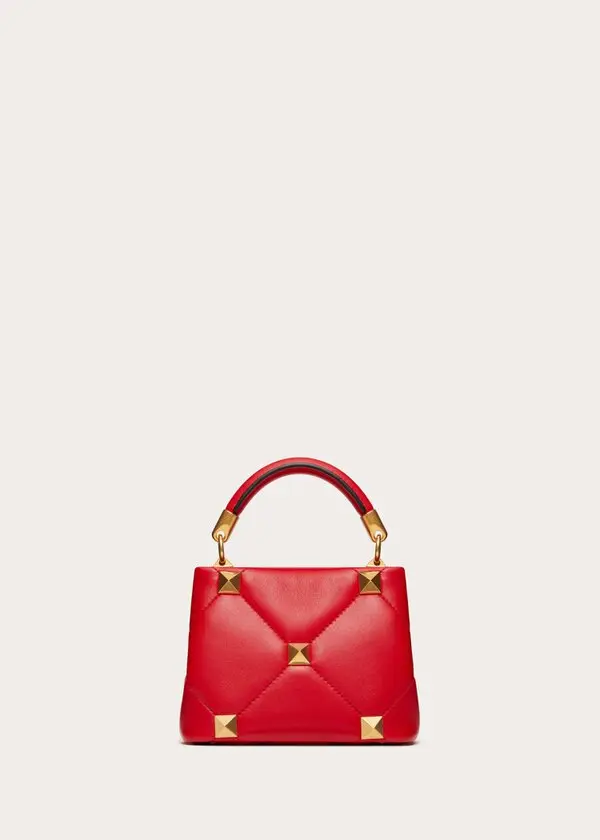 Valentino Garavani Roman Stud Tote Bag - Red