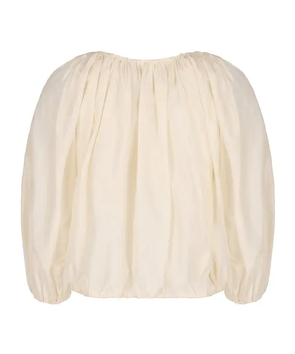 Philosophy Di Lorenzo Serafini Pleated Long-sleeved Blouse