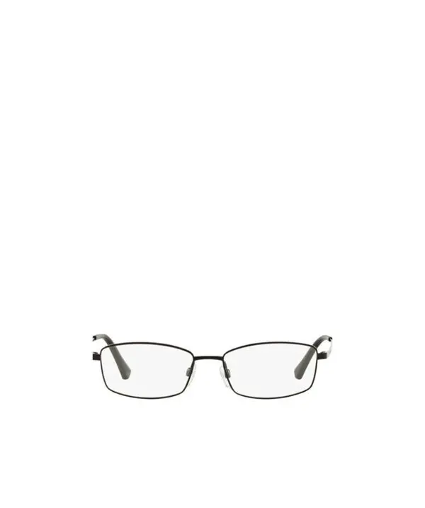 Emporio Armani Rectangular Full Rim Eyeglasses - White