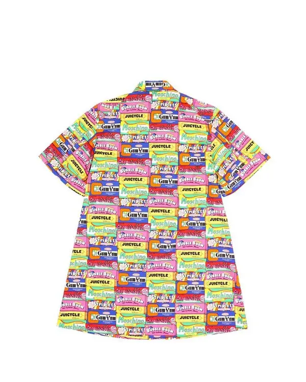 Moschino Printed Shirt Dress