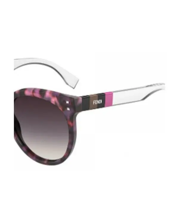 Fendi Sunglasses With Multicolor Logo Details