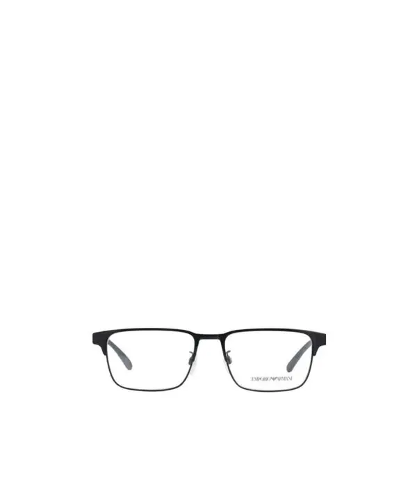 Emporio Armani Frosted Square Frame Eyeglasses - Gray