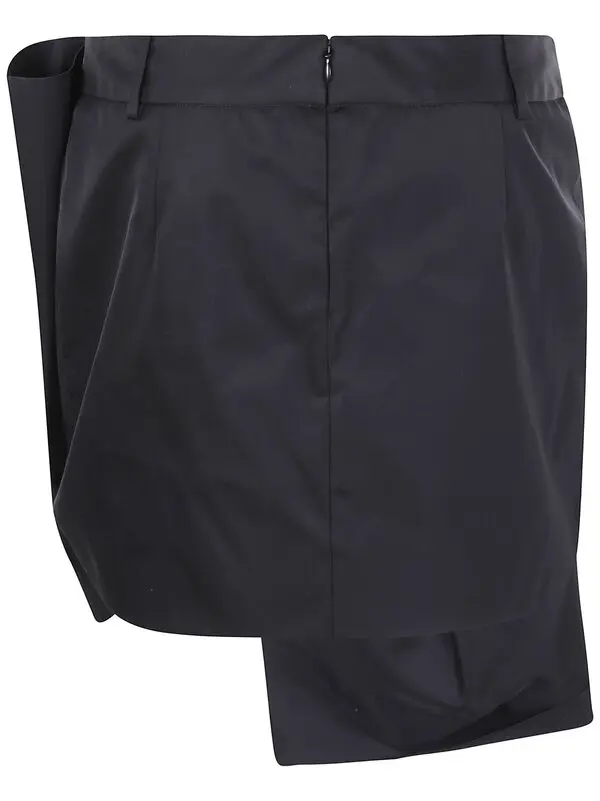 N.21 Draped Bow Mini Skirt