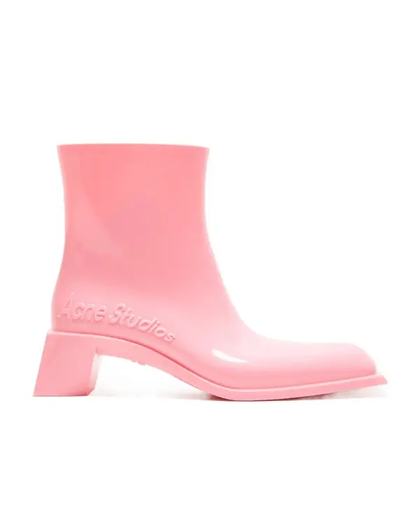 Acne Studios 55mm Ankle Boots - Light Pink