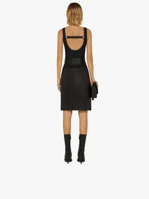 Givenchy Open-back Sleeveless Top With Lace Detail