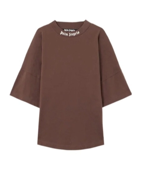 Palm Angels Logo Printed Crewneck T-shirt
