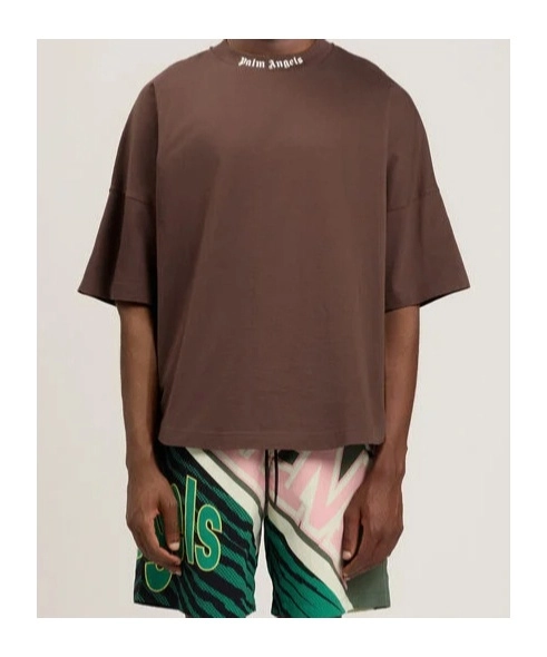 Palm Angels Logo Printed Crewneck T-shirt