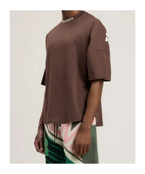 Palm Angels Logo Printed Crewneck T-shirt