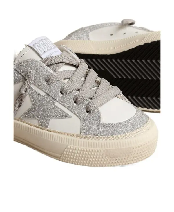 GOLDEN GOOSE May Glitter Detail Sneakers