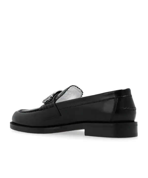 Dsquared2 Logo Plaque Slip-on Loafers