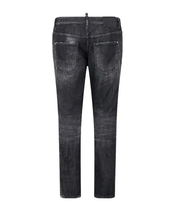Dsquared2 Skater Distressed Jeans - Black