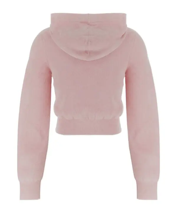 Alexander Wang Cropped Hoodie - Pink