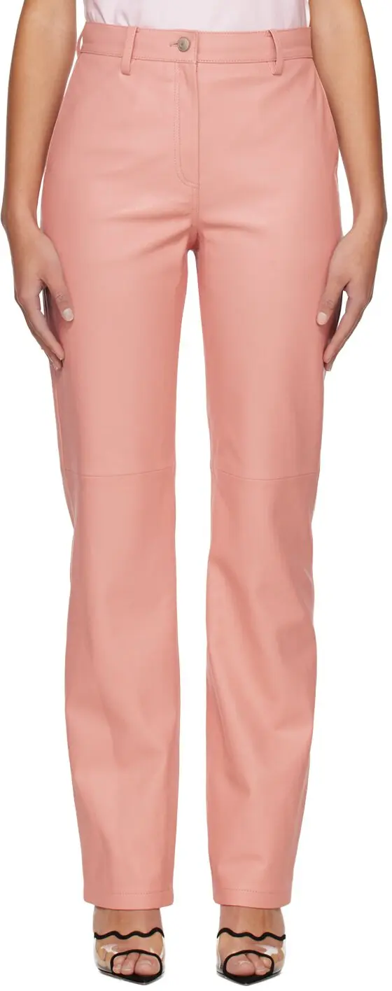 Magda Butrym Belt Ring Casual Pants