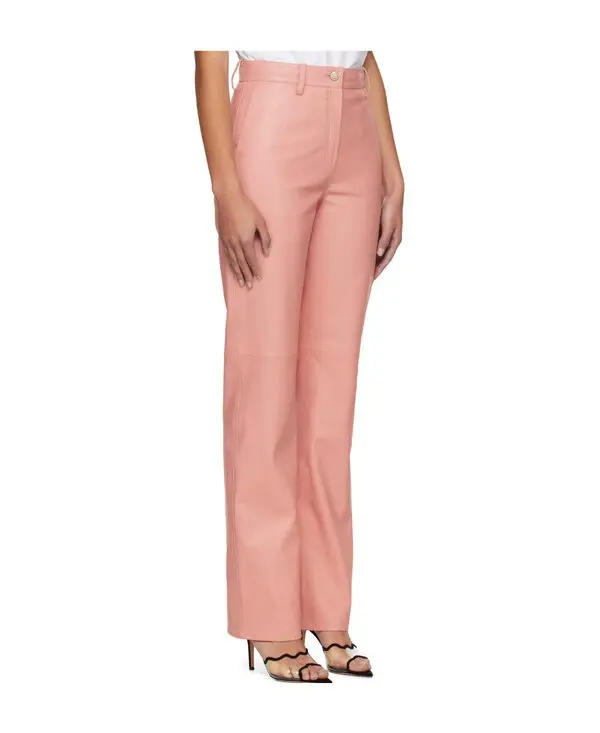Magda Butrym Belt Ring Casual Pants