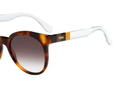 Fendi Logo Detail Sunglasses