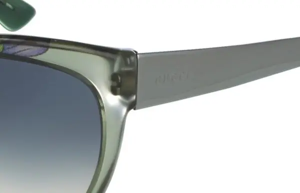 Gucci Multicolor Logo Detail Cat Eye Sunglasses