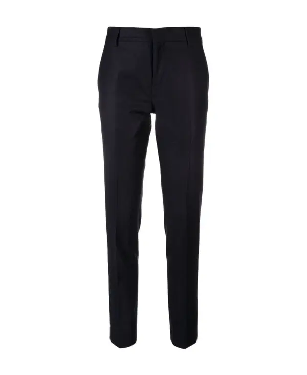 AMI Paris Mid-rise Tailored Trousers - Blue
