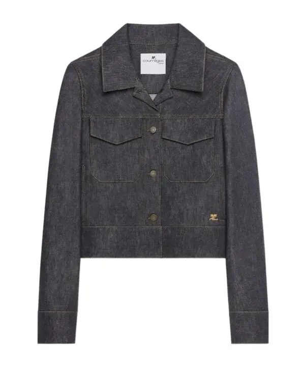 COURREGES Courrèges Denim Utility Trucker Jacket