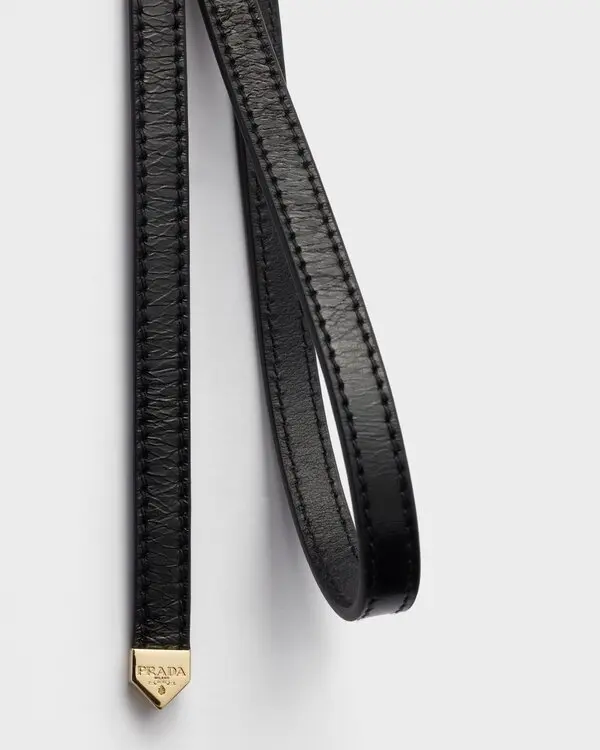 Prada Slim Buckle Belt