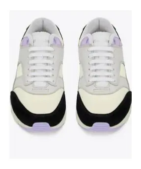 Saint Laurent Bump Lace-up Sneakers - White