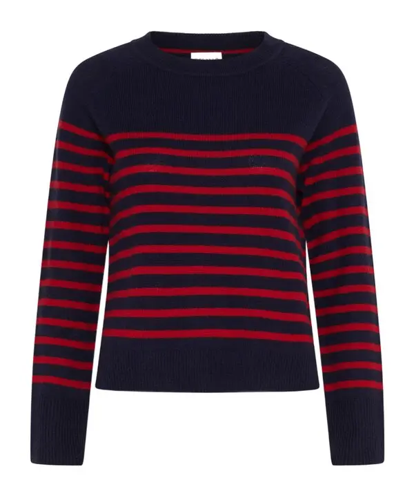 Marella Cashmere-blend Striped Sweater