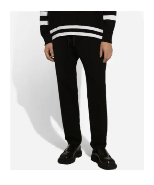 Dolce & Gabbana Logo Detail Drawstring Trousers