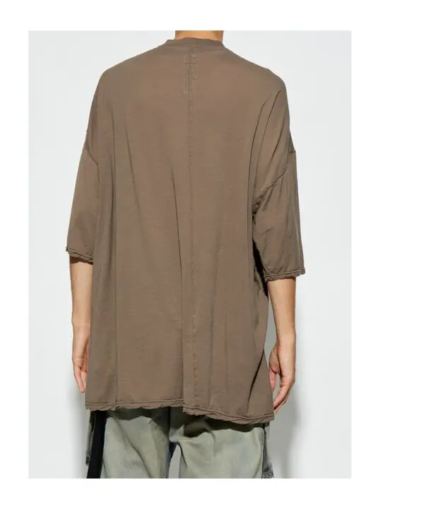Rick Owens Tommy Crewneck Short-sleeved T-shirt - Brown