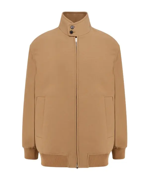 Gucci Twill-weave Zipped Bomber Jacket