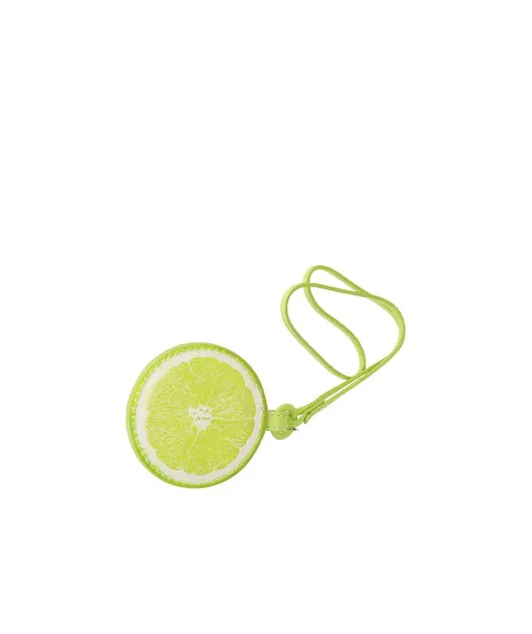 J.W.ANDERSON Lime Leather Keyring - Green