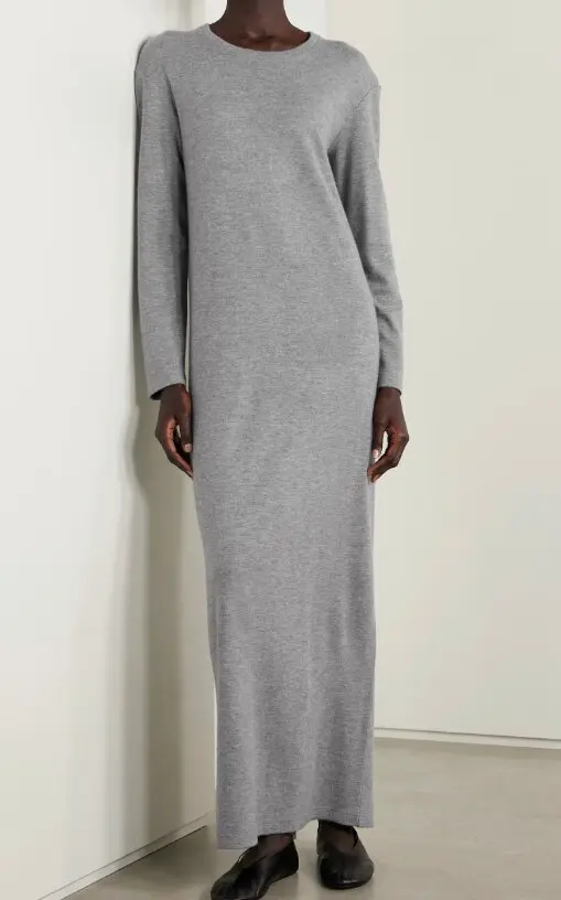 THE ROW Alina Cashmere Maxi Dress