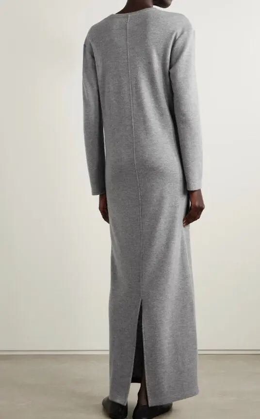 THE ROW Alina Cashmere Maxi Dress