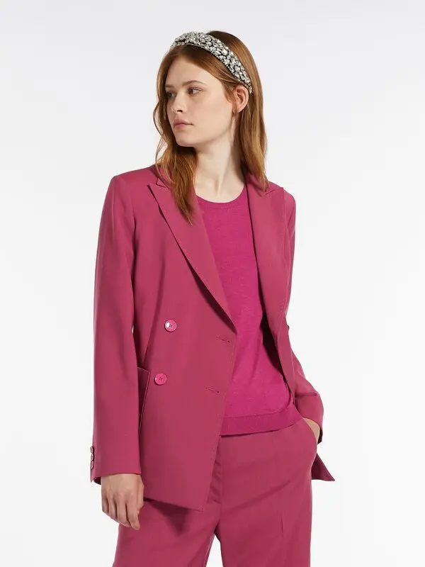 Max Mara Double-breasted Blazer - Pink