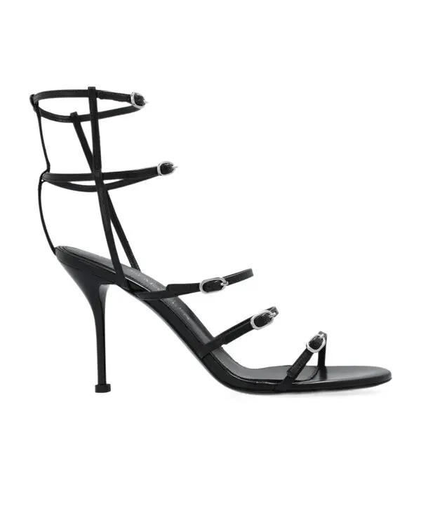 Alexander McQueen Strappy Buckled Stiletto Sandals