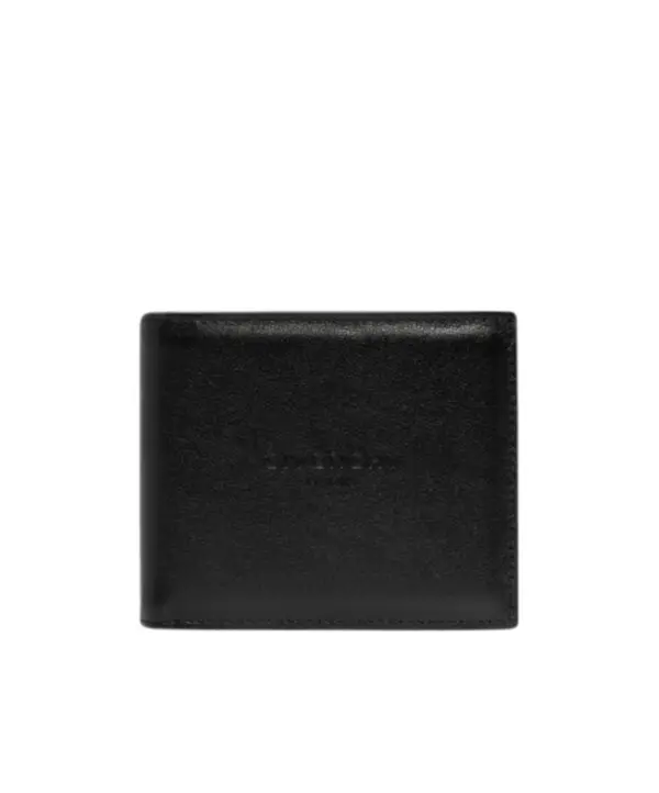 Givenchy Logo Embossed Bi-fold Wallet - Black