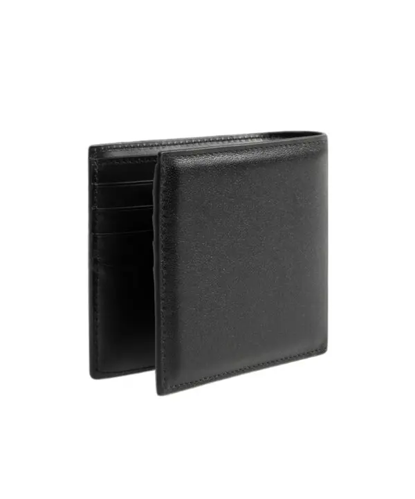 Givenchy Logo Embossed Bi-fold Wallet - Black