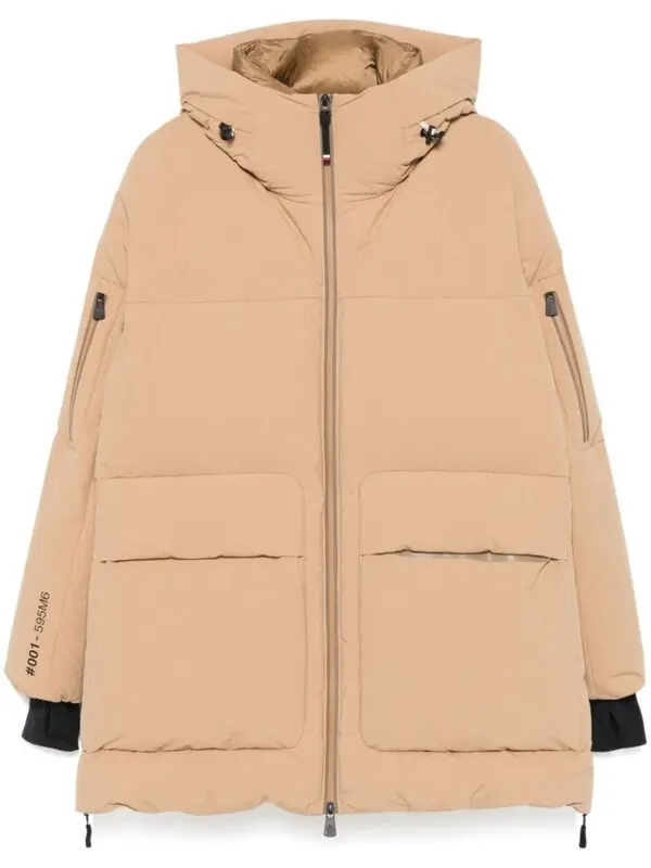 Moncler Rauris Coat - Nude