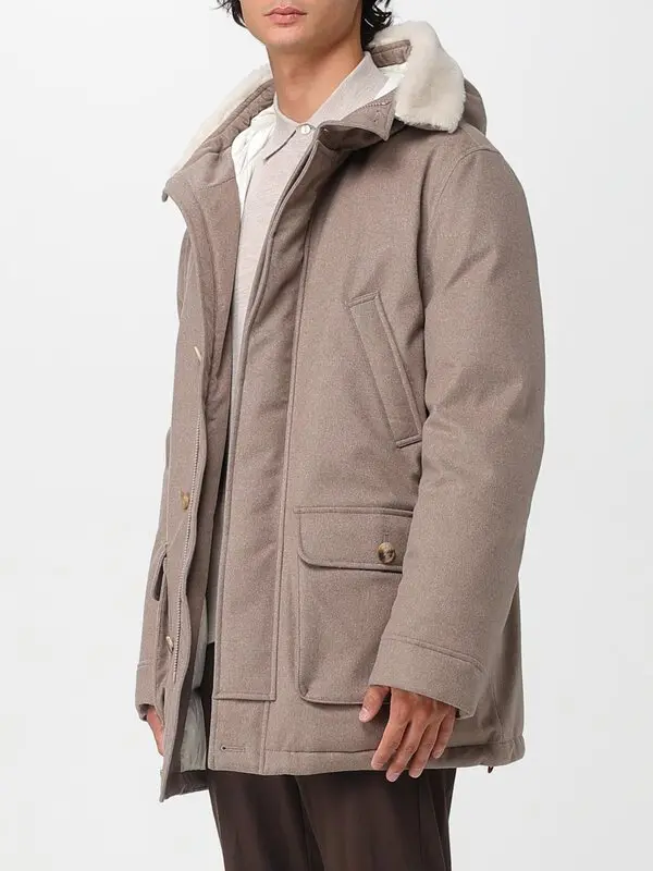 Brunello Cucinelli Fur Collar Down Parka - No