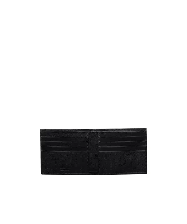Prada Re-nylon Logo-plaque Bi-fold Wallet