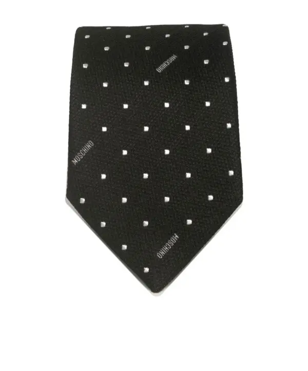 Moschino Detail Neck Tie