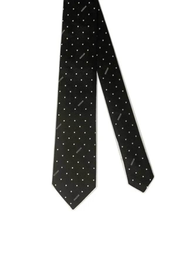 Moschino Detail Neck Tie