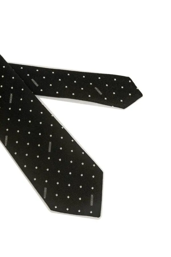 Moschino Detail Neck Tie