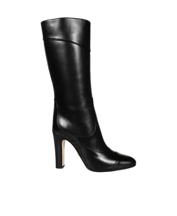 Gucci Calf-length Block Heel Boots