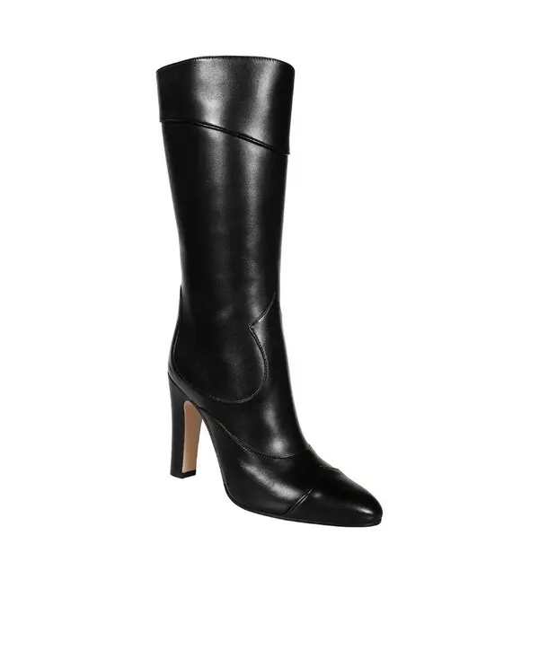Gucci Calf-length Block Heel Boots