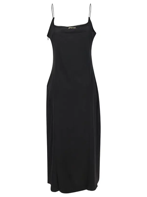 Jacquemus Charm Long Dress - Black