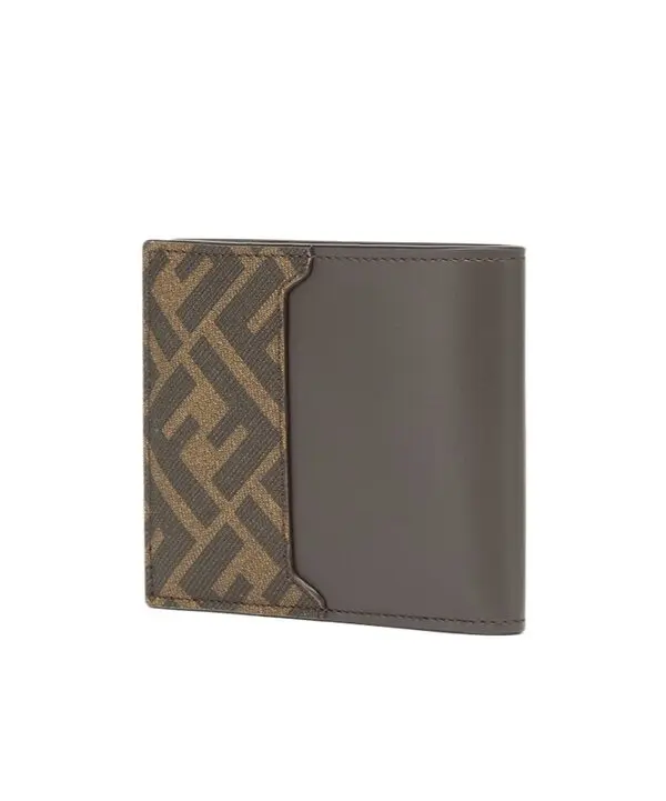 Fendi Ff Bi-fold Wallet - Brown