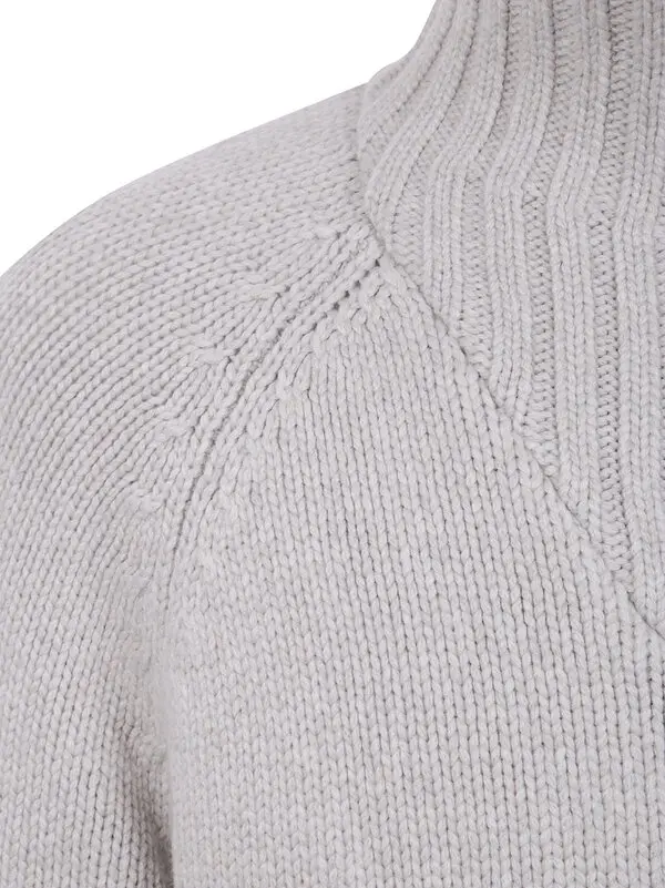 Brunello Cucinelli High Neck Zip-up Jacket