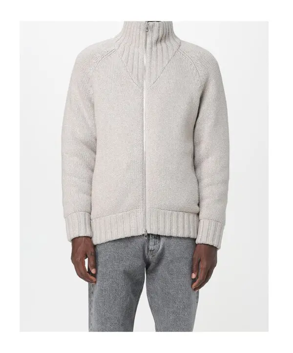 Brunello Cucinelli High Neck Zip-up Cardigan