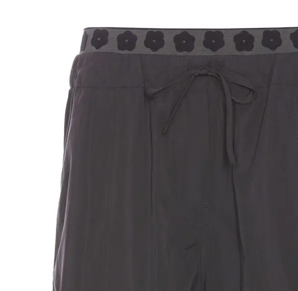 Kenzo Boke Flower Patch Drawstring Shorts