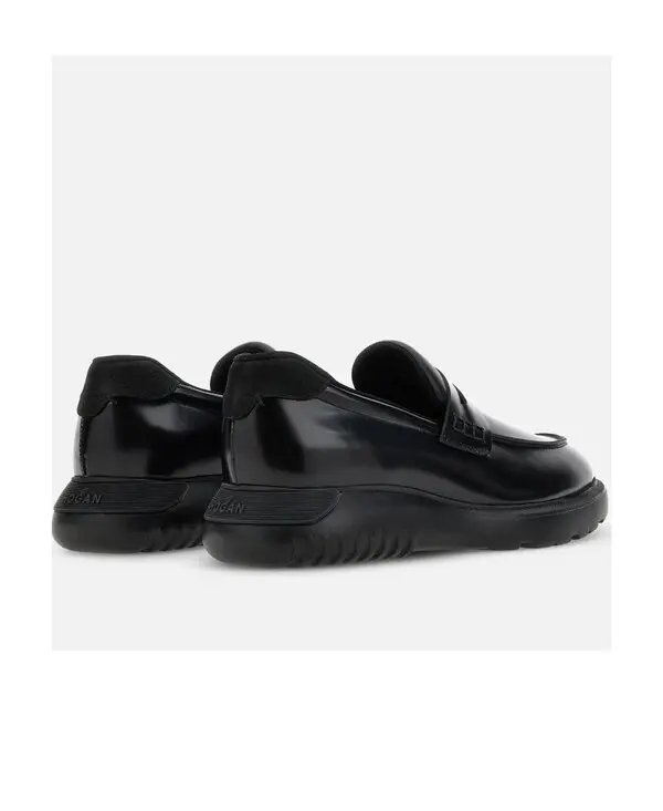 Hogan H600s Slip-on Penny Loafers