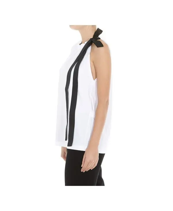 N.21 Asymmetrical Ruffle Detail T-shirt